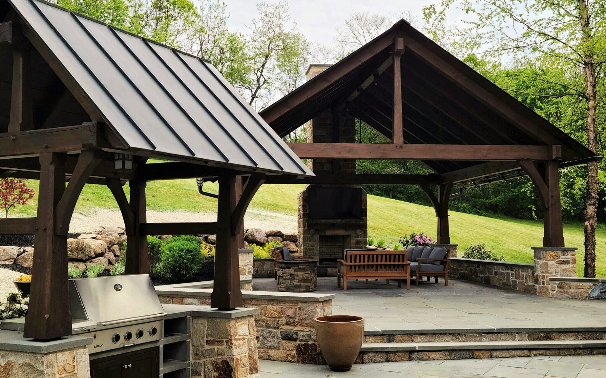 Backyard Pergolas | Pavilions | Gap, PA | Dutchies Stoneworks