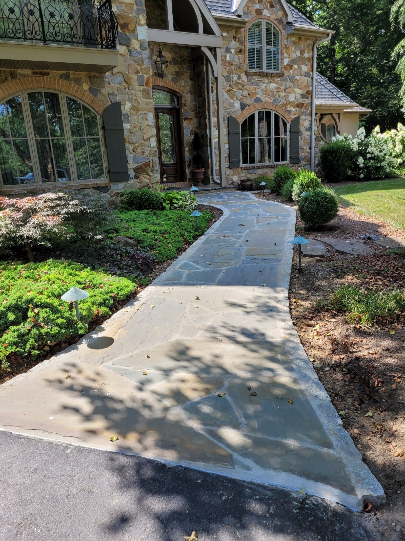 Using Pavers for a Sidewalk in Gap, PA | Dutchies Stoneworks