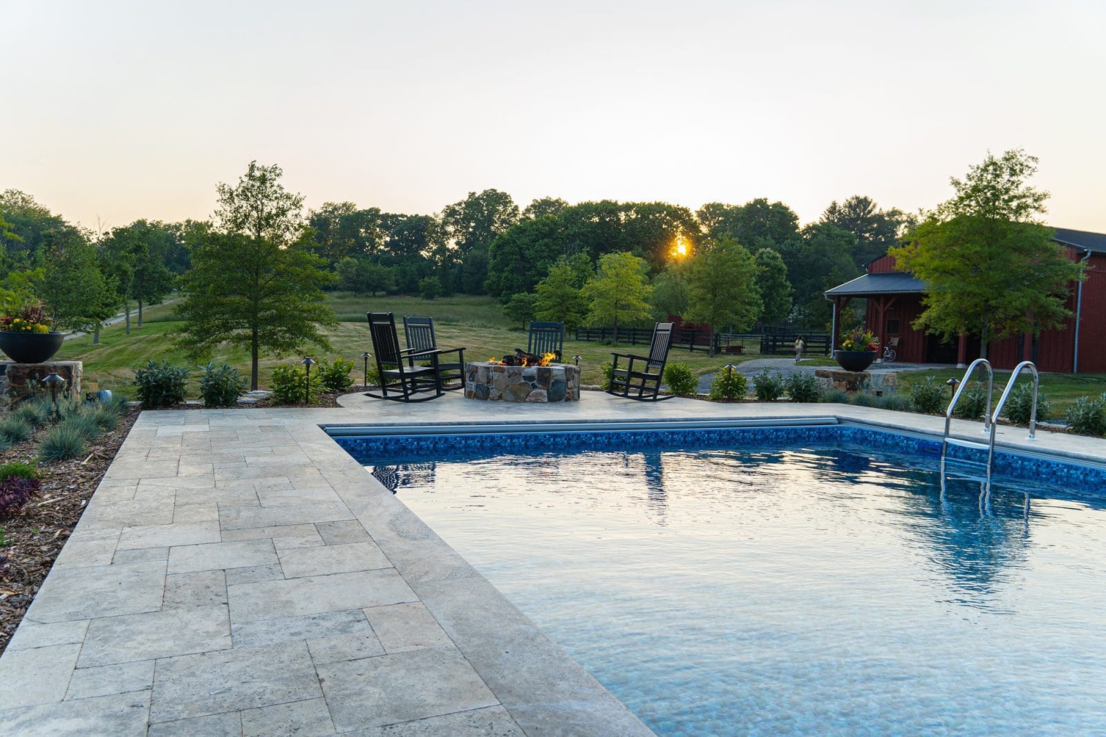 Why You Should Choose a Flagstone Pool Deck | Dutchies Stoneworks